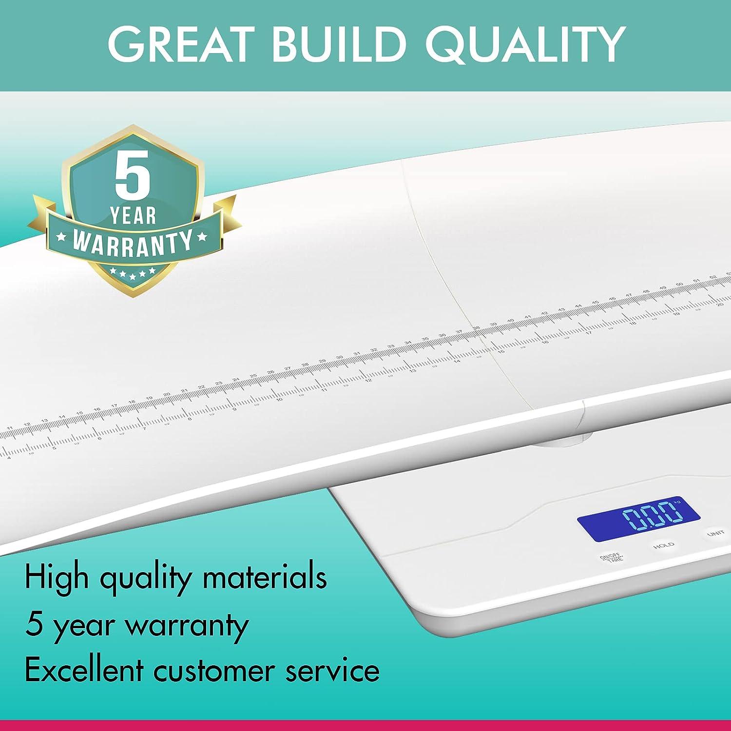 Adamson A50 Pet and Baby Scale 2023 - Digital Scale for Cats Dogs ...