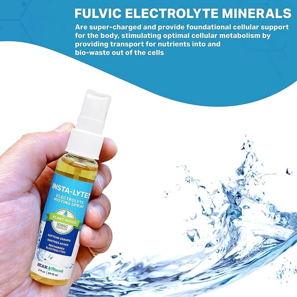 Insta-Lytes Electrolyte Misting Spray | Stop Leg Cramps Fast | Natural ...