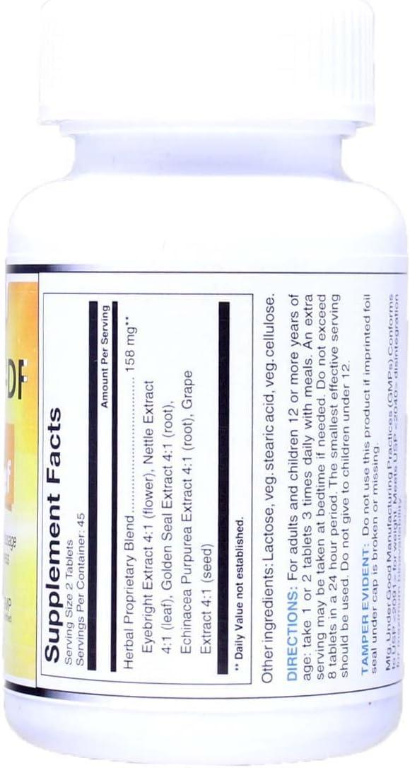 Wonder Labs Phytofed-DF All-Natural Nasal Relief & Decongestant - 250 ...