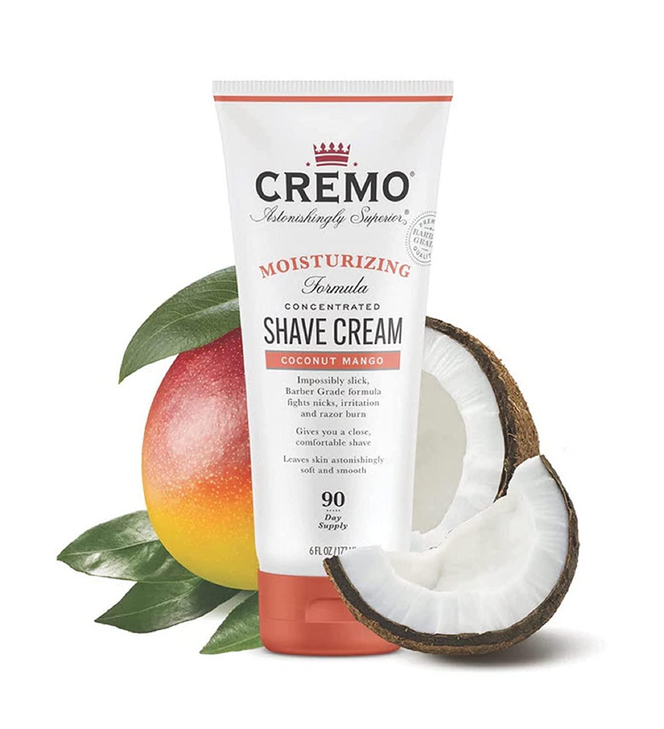 Cremo Coconut Mango Moisturizing Shave Cream - 6 fl oz | For Women ...