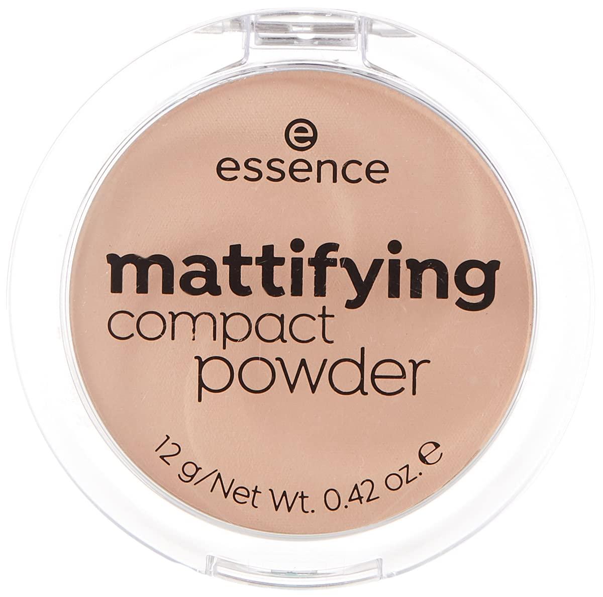 essence Mattifying Compact Powder in Soft Beige - Oil-Free Formula ...