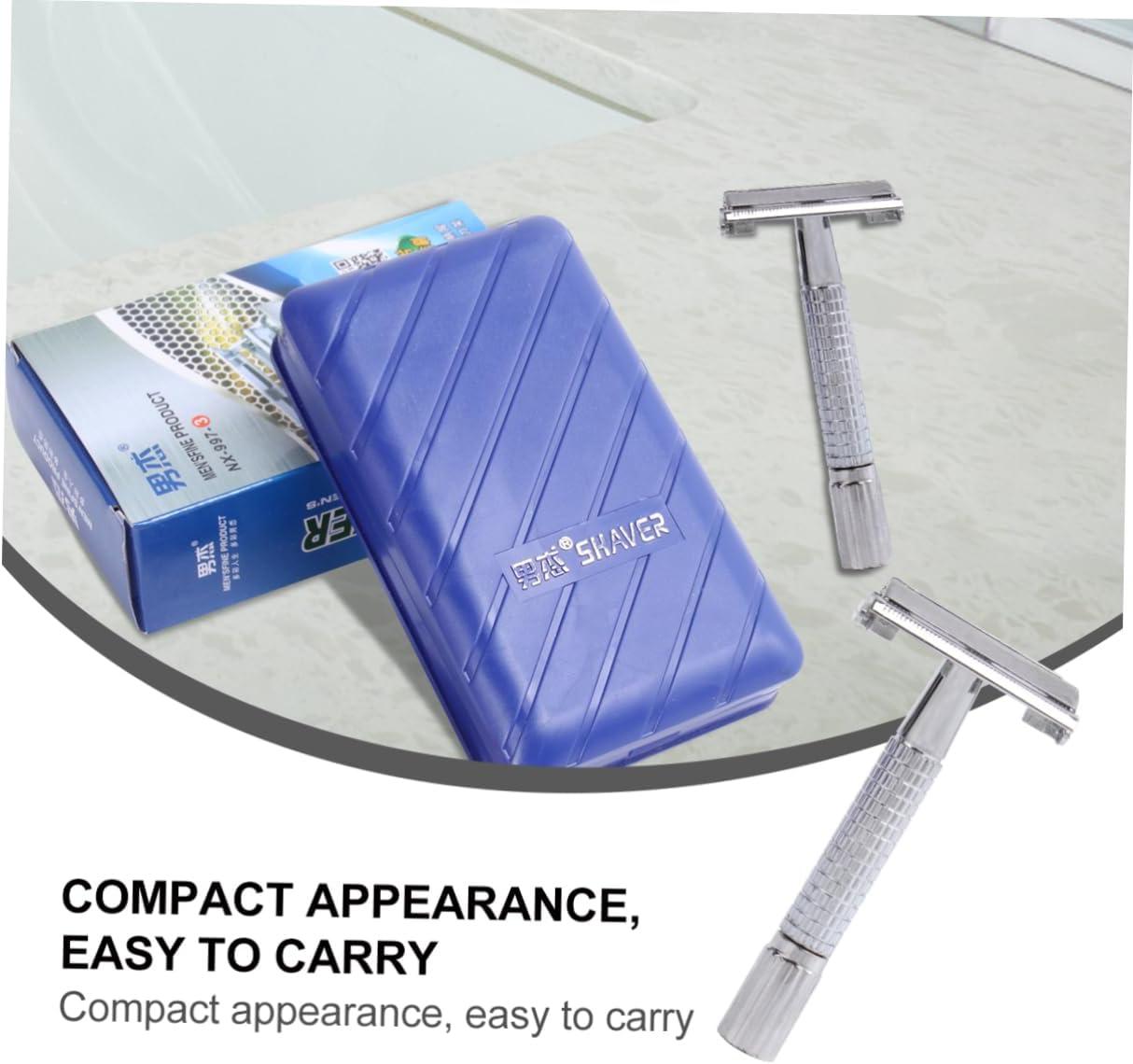 Minkissy Electric Razor - Vintage Double Shave Wet Razor for Men ...