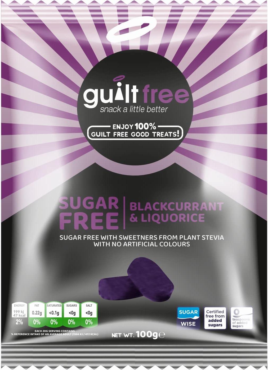 GUILTFREE Sugar Free Sweets 6x100g Healthy Diabetic Sweets Gift Hamper ...