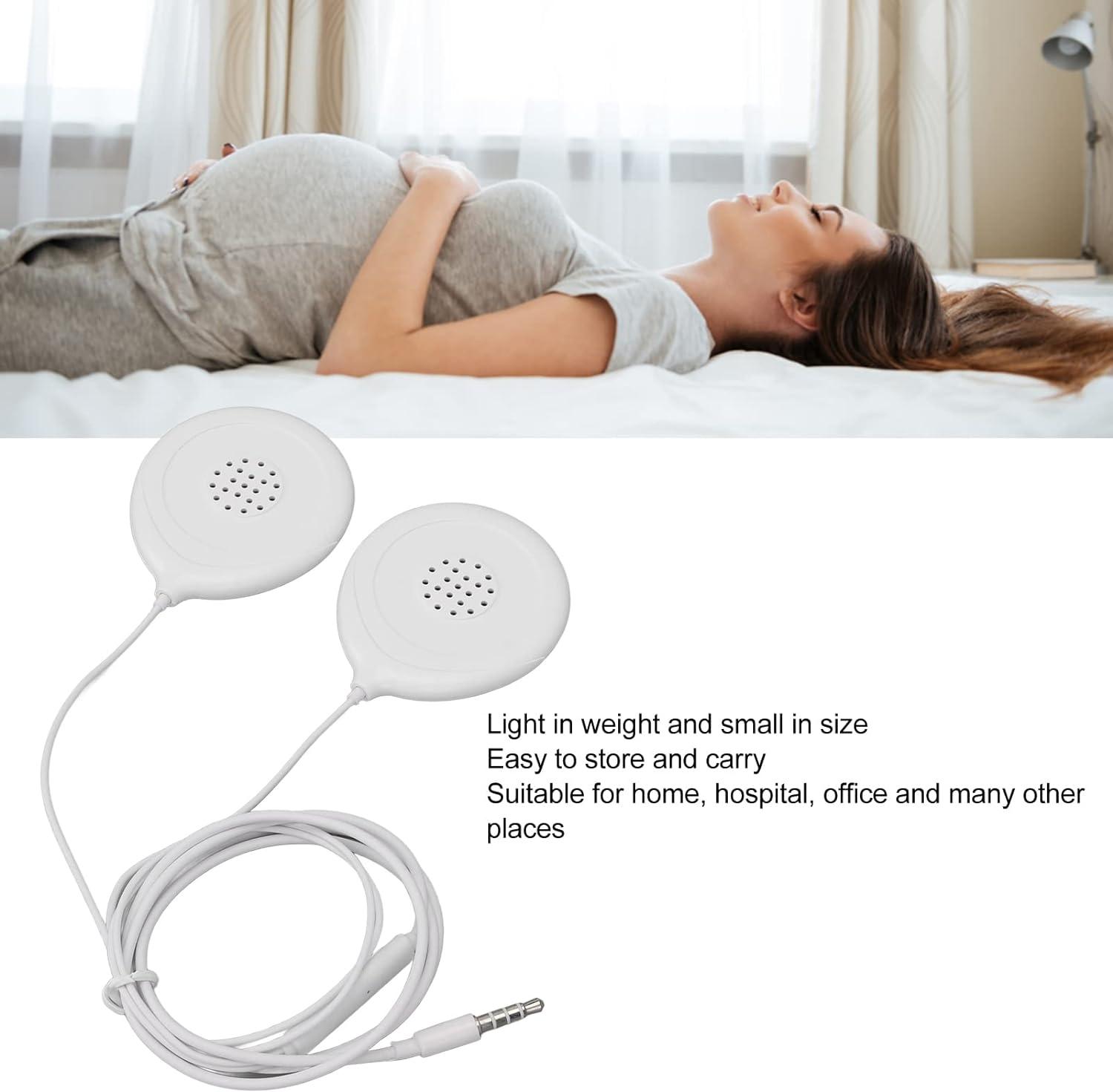 Prenatal Belly Speaker Music Splitter for Baby Bump Headphones - Safely ...