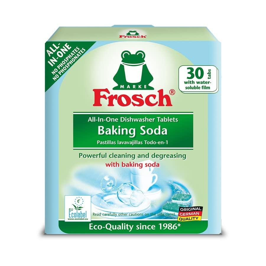 Frosch Baking Soda All-in-One Dishwasher Tablets - Eco-Friendly ...