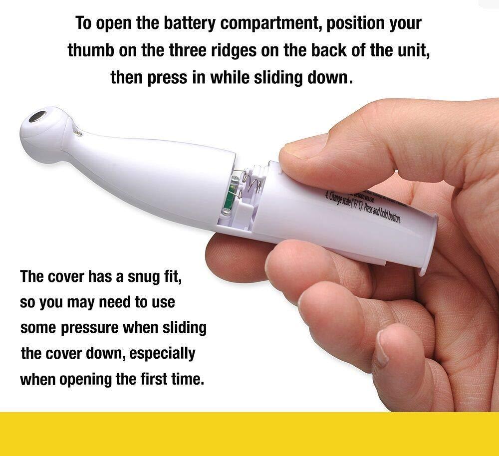 ADC Temple Touch Digital Thermometer - Quick Read, Non-Invasive, for ...