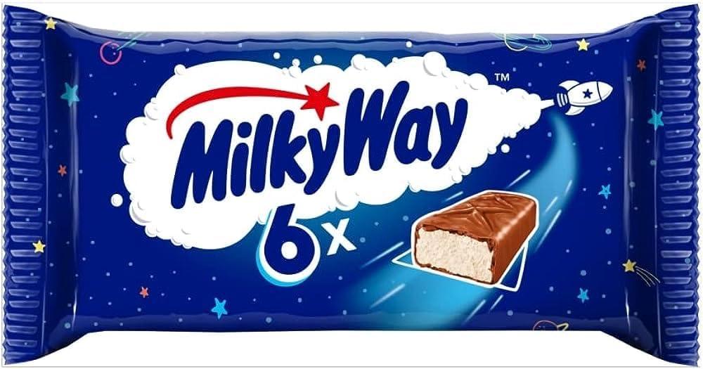 The Original Milk Chocolate Nougat Bar - Milky Way Fun Size Milk ...