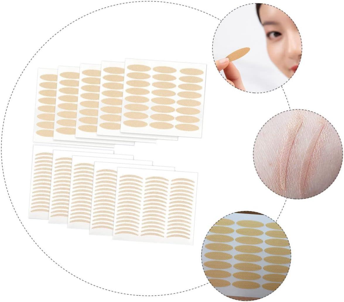 DOITOOL 40 Sheets Lace Double Eyelid Sticker Invisible Eyelid Sticker ...
