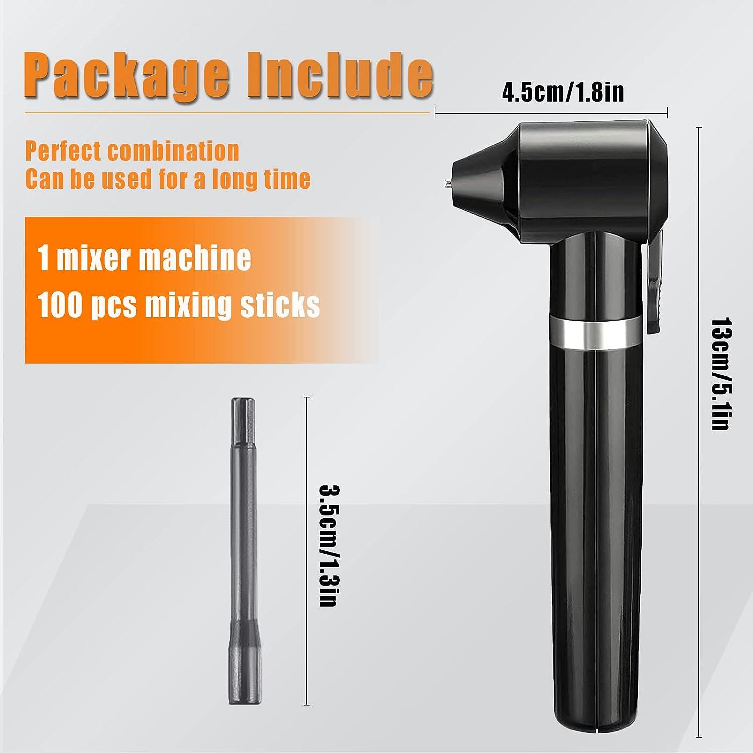 TONBAO Ink Mixer with 100 Mixing Sticks - Electric Pigment Color Mixer ...