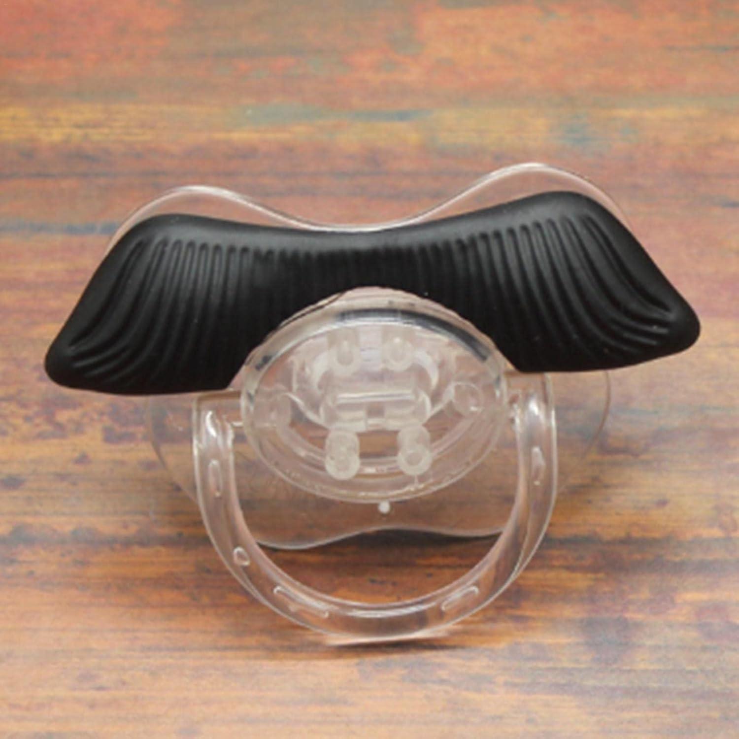 Funny Mustache Baby Pacifier Unique Sustainable Prank Pacifier for ...
