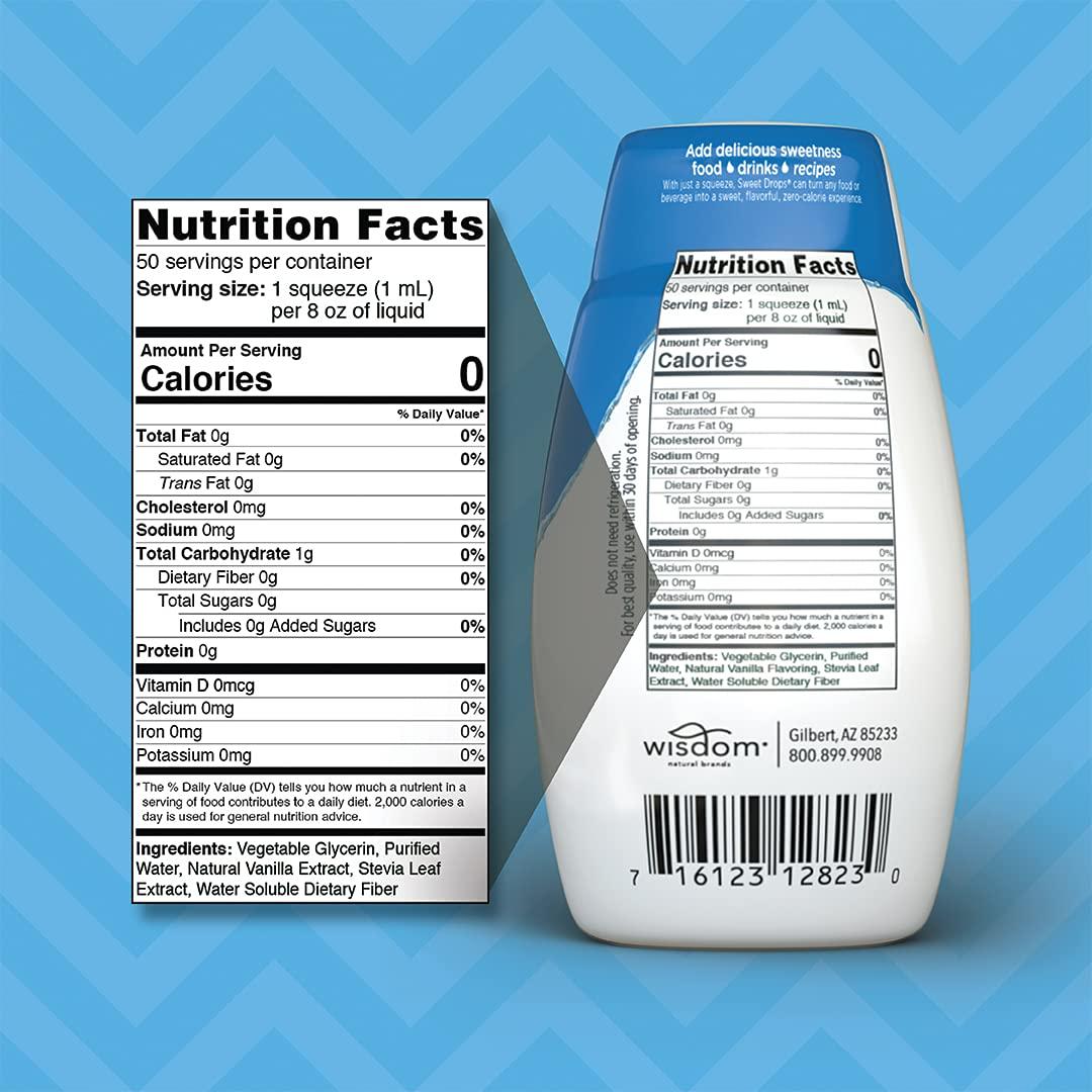 Sweetleaf Stevia Stevia Sweet Drop Vanilla Vanilla Sweetener | Buy Now ...