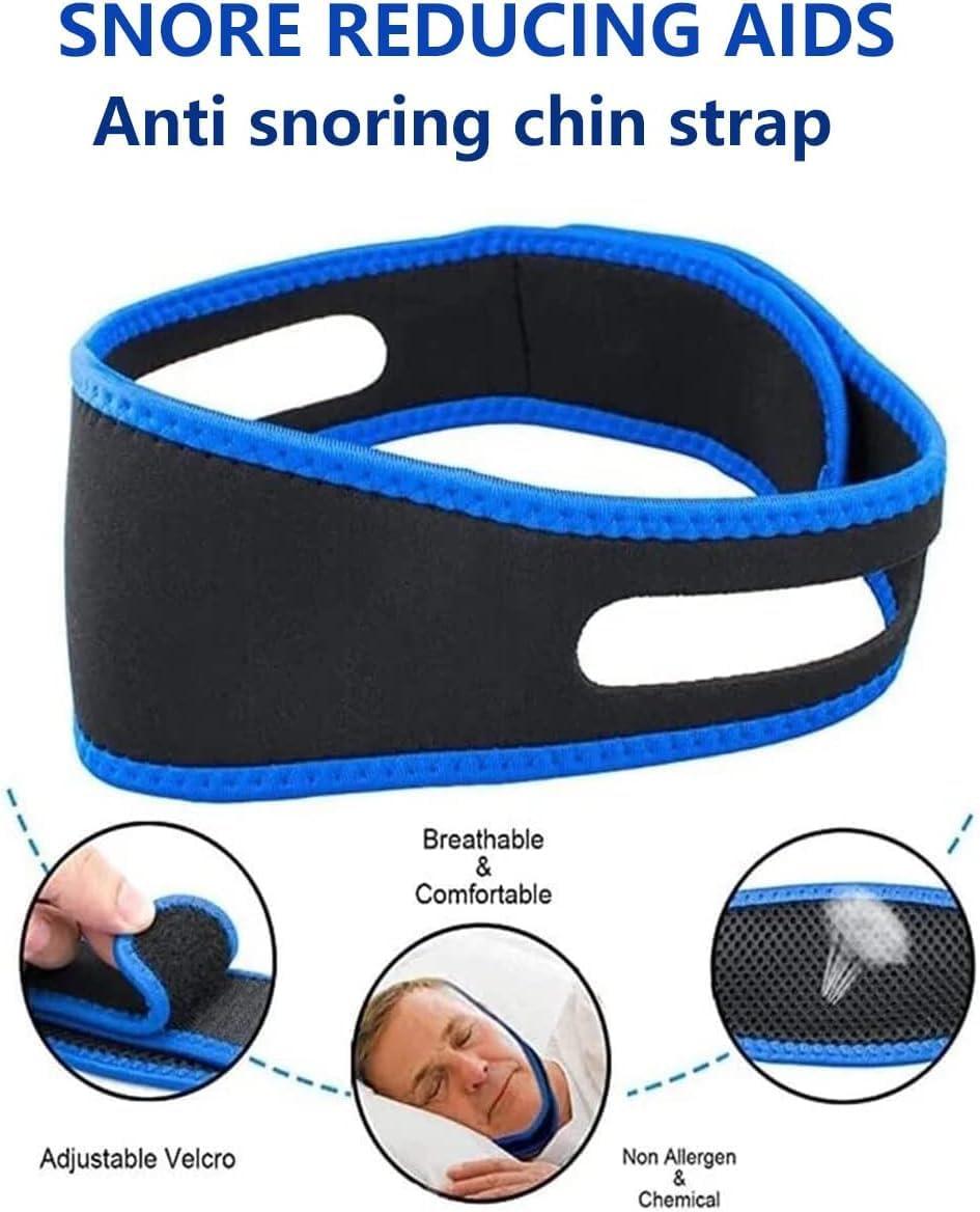 Adjustable Anti Snoring Chin Strap for Men and Women - CPAP Users ...