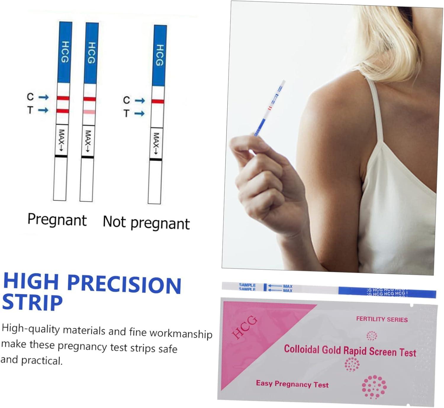 Buy 25 High Precision Pregnancy Test Strips - Accurate Detection Tool ...