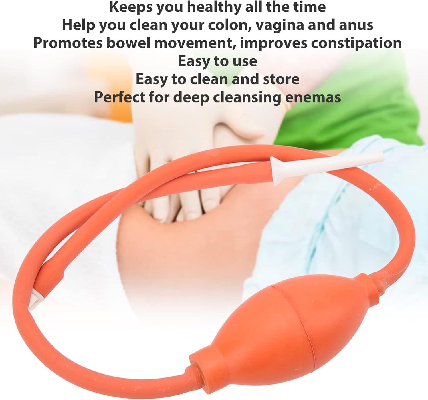 YWBL-WH Anal Cleaner & Enema - Intestinal Hygiene Tool for Deep ...