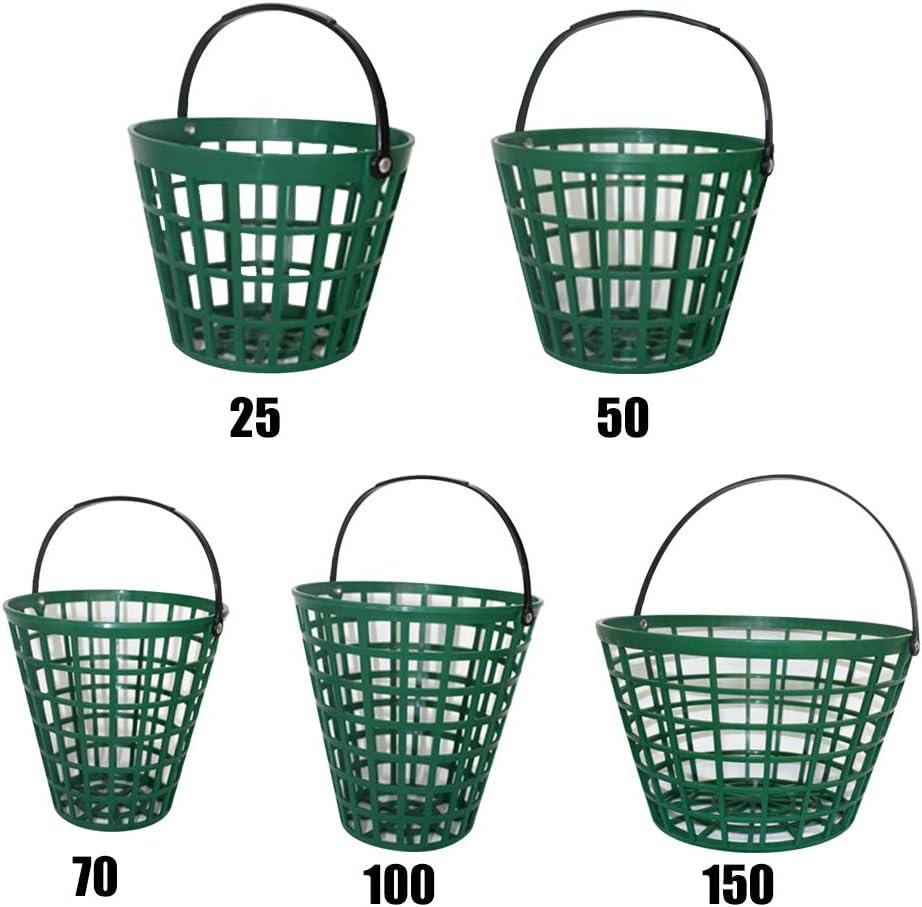 Golf Range Ball Basket with Handle - Outdoor Sport Storage Container ...