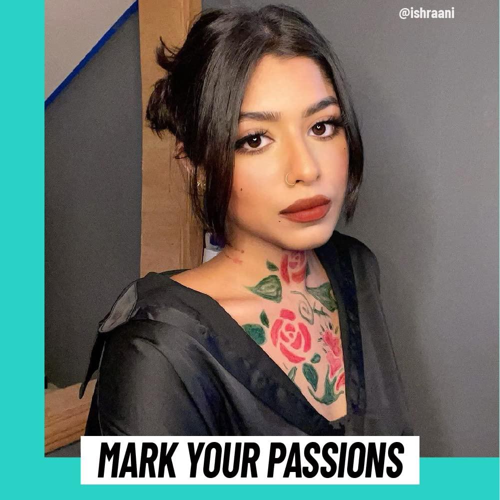 BodyMark by BIC Temporary Tattoo Marker 8-Pack - Skin Safe, Flexible ...