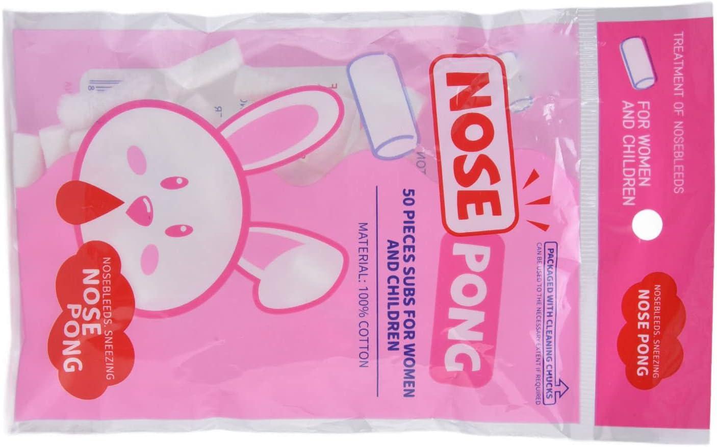 Nose Cotton Rolls - 3 Sizes Nosebleed Plugs for Quick Relief | Easy Use ...
