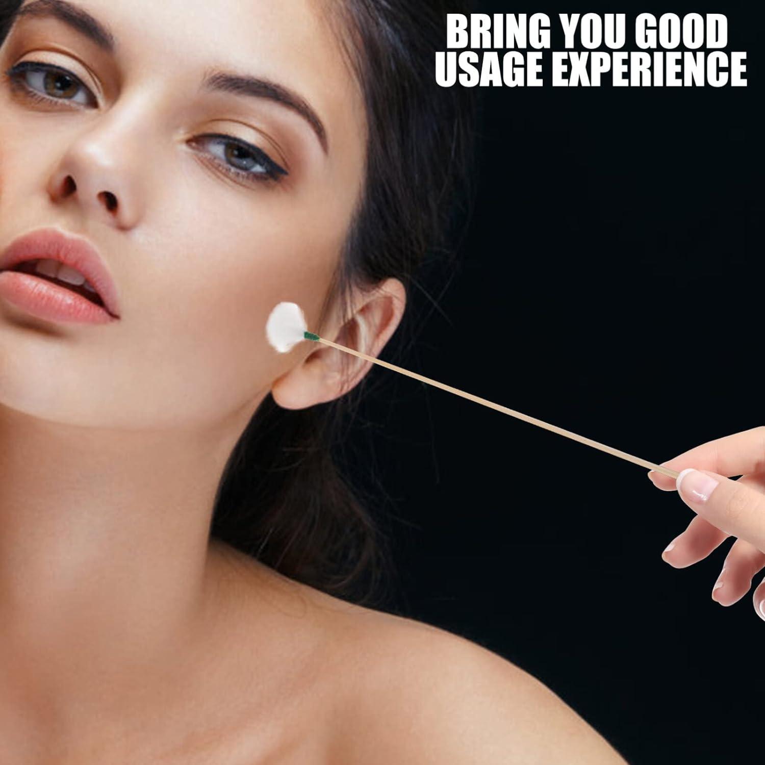 20pcs Bamboo Ear Cleaning Sticks | Goose Feathered Wood Ear Picks ...