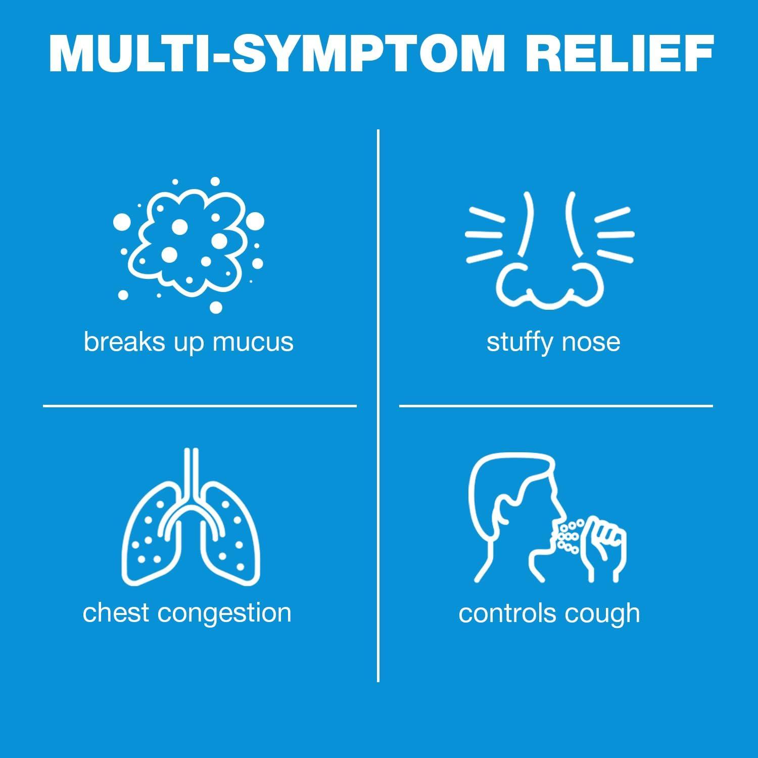 GenCare Mucus Relief Guaifenesin 600mg - 200 Tablets | Effective ...