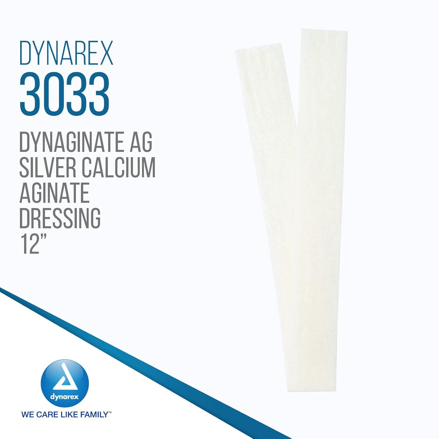 Dynarex DynaGinate AG Silver Calcium Alginate Rope Dressings - x12 ...