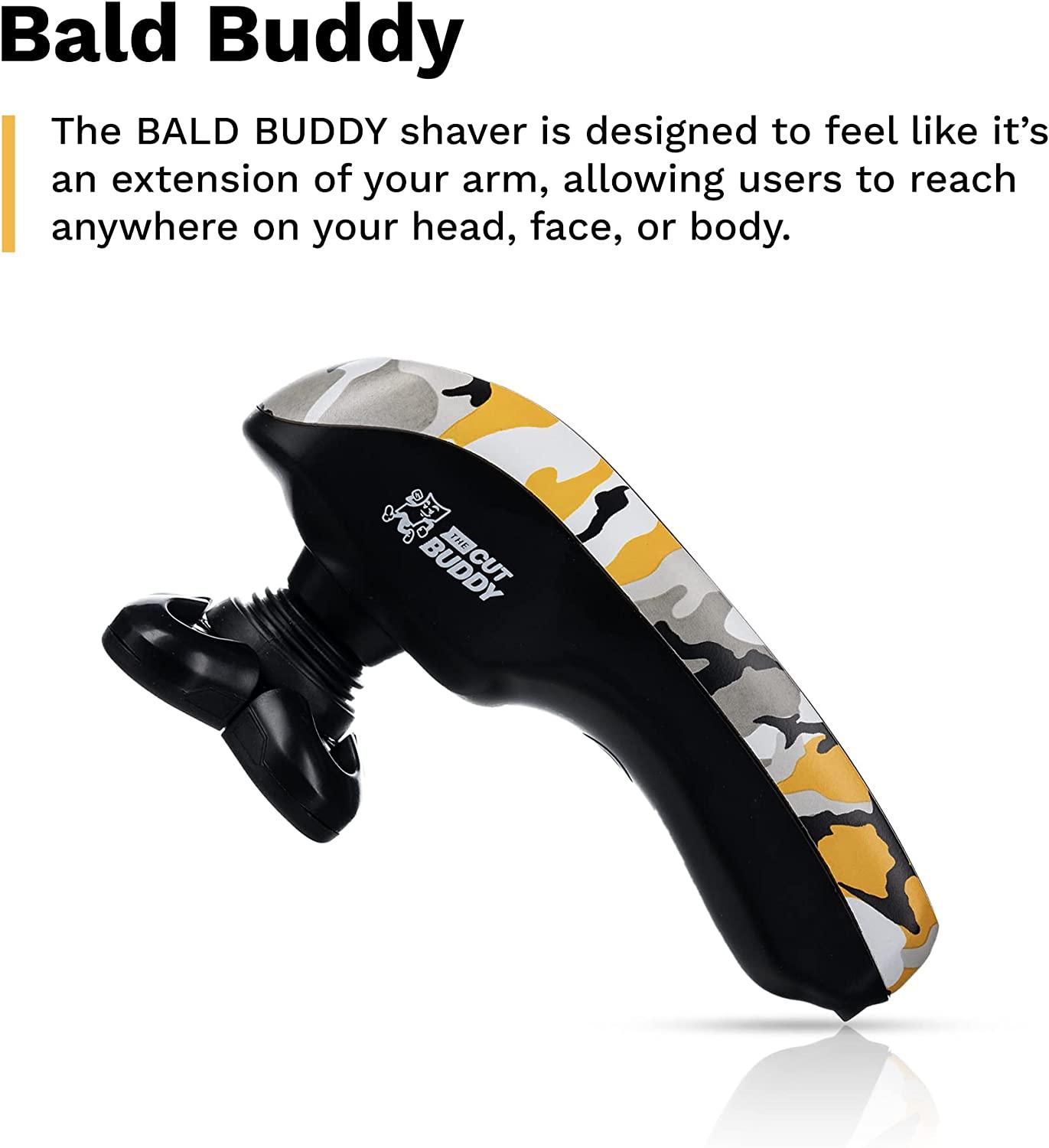 Bald Buddy Wet and Dry Head Shaver for Coarse Hair - Cordless 75 min ...