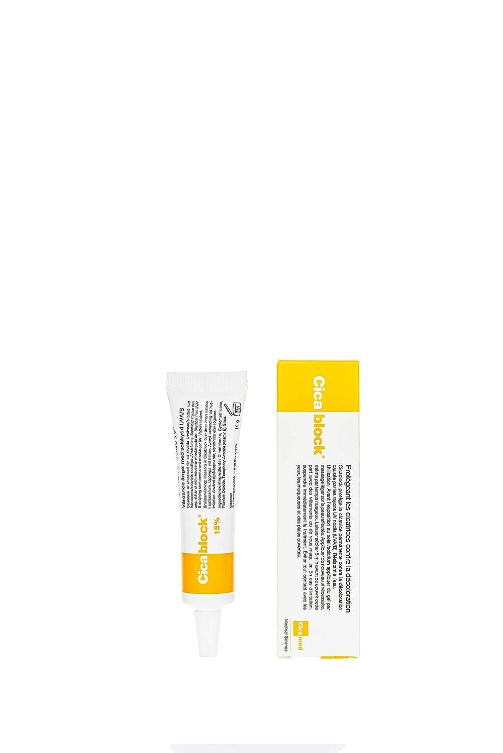 Cicablock Scar Sun Protection | UVA/UVB Sunscreen by Cicamed Organic ...
