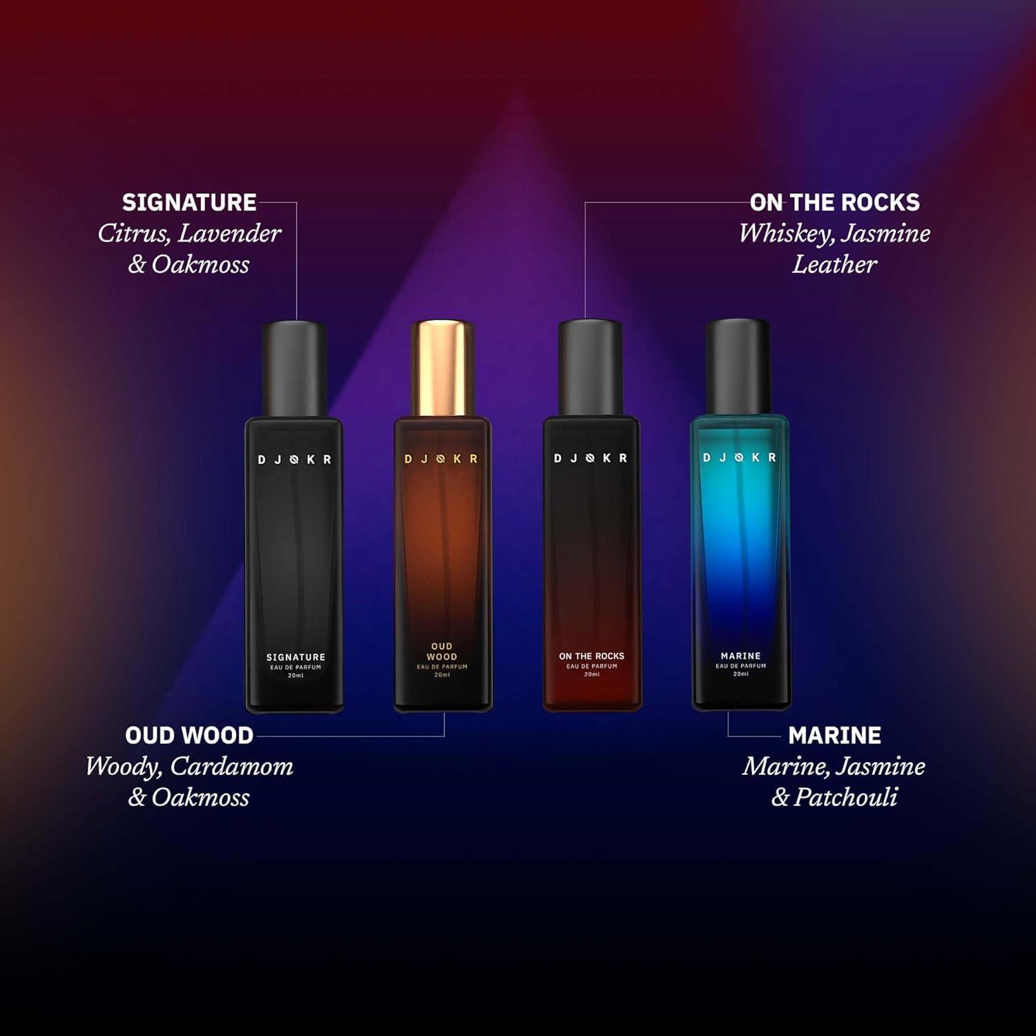 D_jokr Perfume Gift Set for Men Pack of 4x20 ML | Eau De Parfum ...