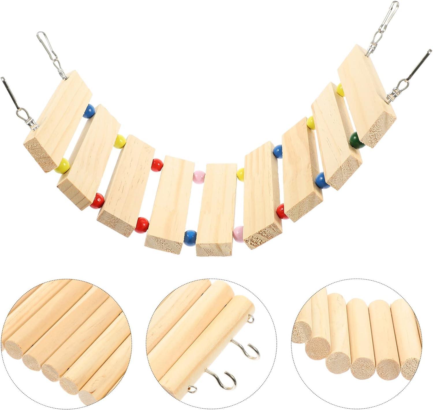 PATKAW Hamster Climbing Ladder Hamster Cage Bridge Ferret Cage Ladder ...