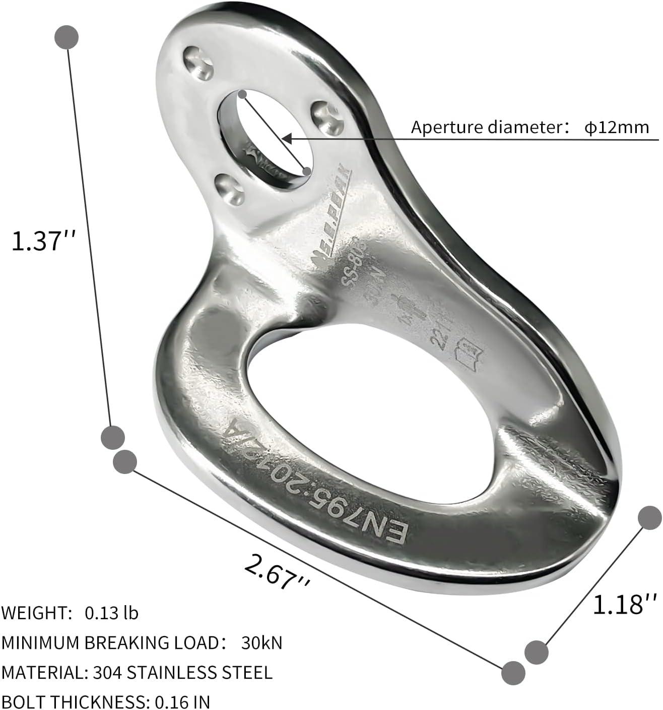 CE Certified S.E.PEAK Stainless Steel Bolt Hanger for 12mm Bolt ...
