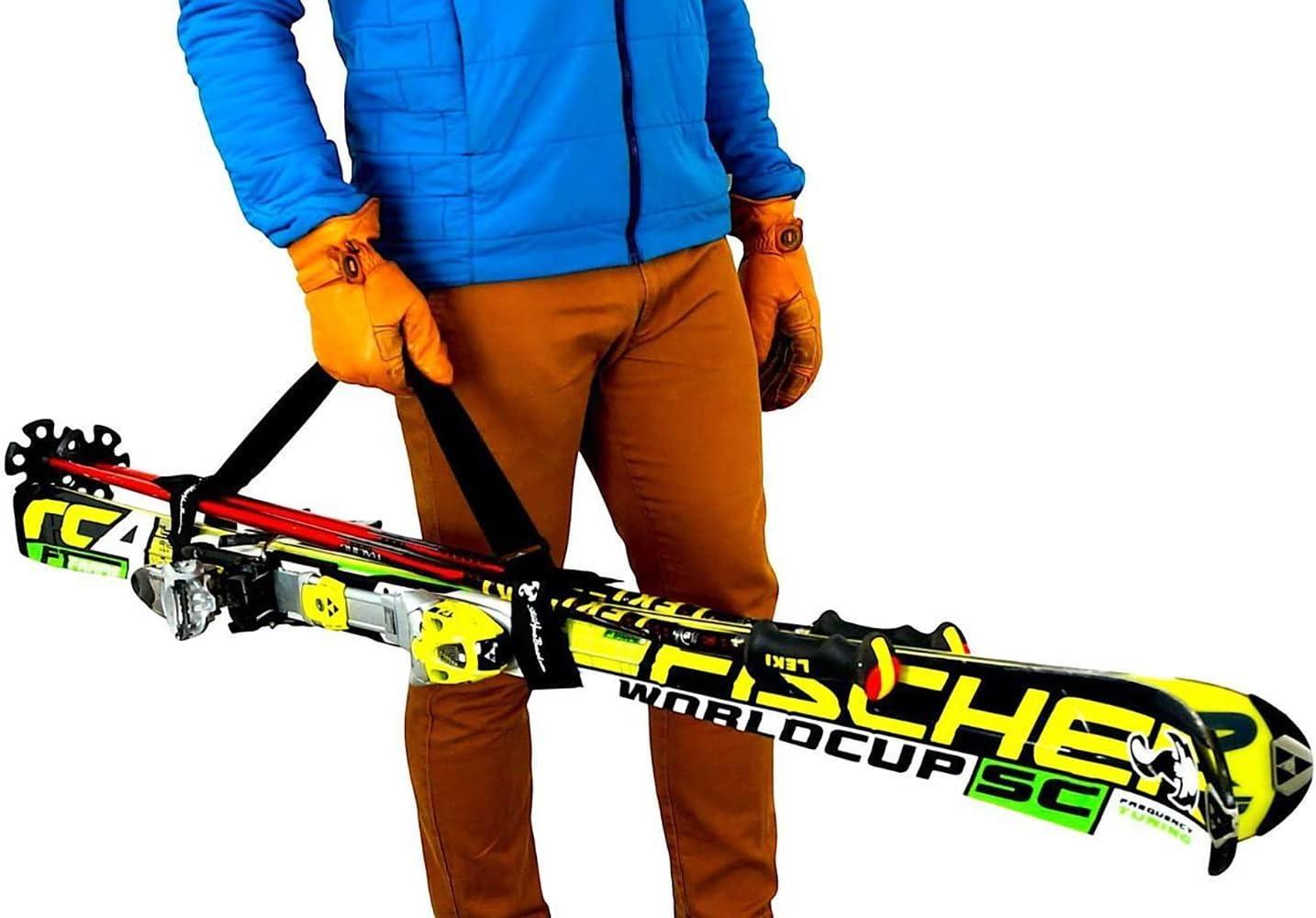 StoreYourBoard Ski and Boot Carrier Straps - Adjustable Shoulder Sling ...