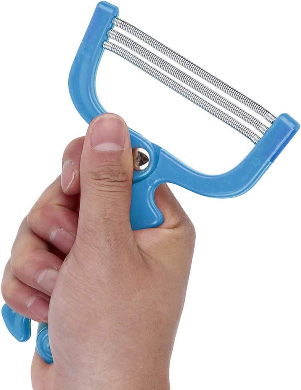 2-Piece Handheld Spring Facial Hair Remover - Beauty Epilator Tool ...