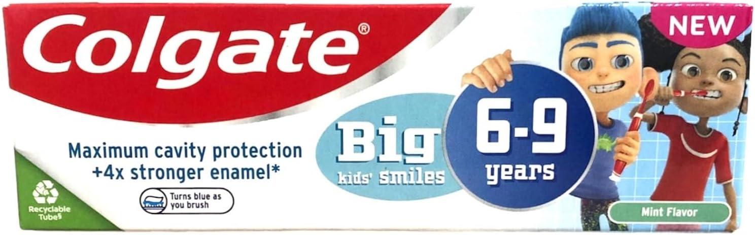 Colgate Toothpaste for Kids 50ml - Cavity & Enamel Protection Ages 6 ...