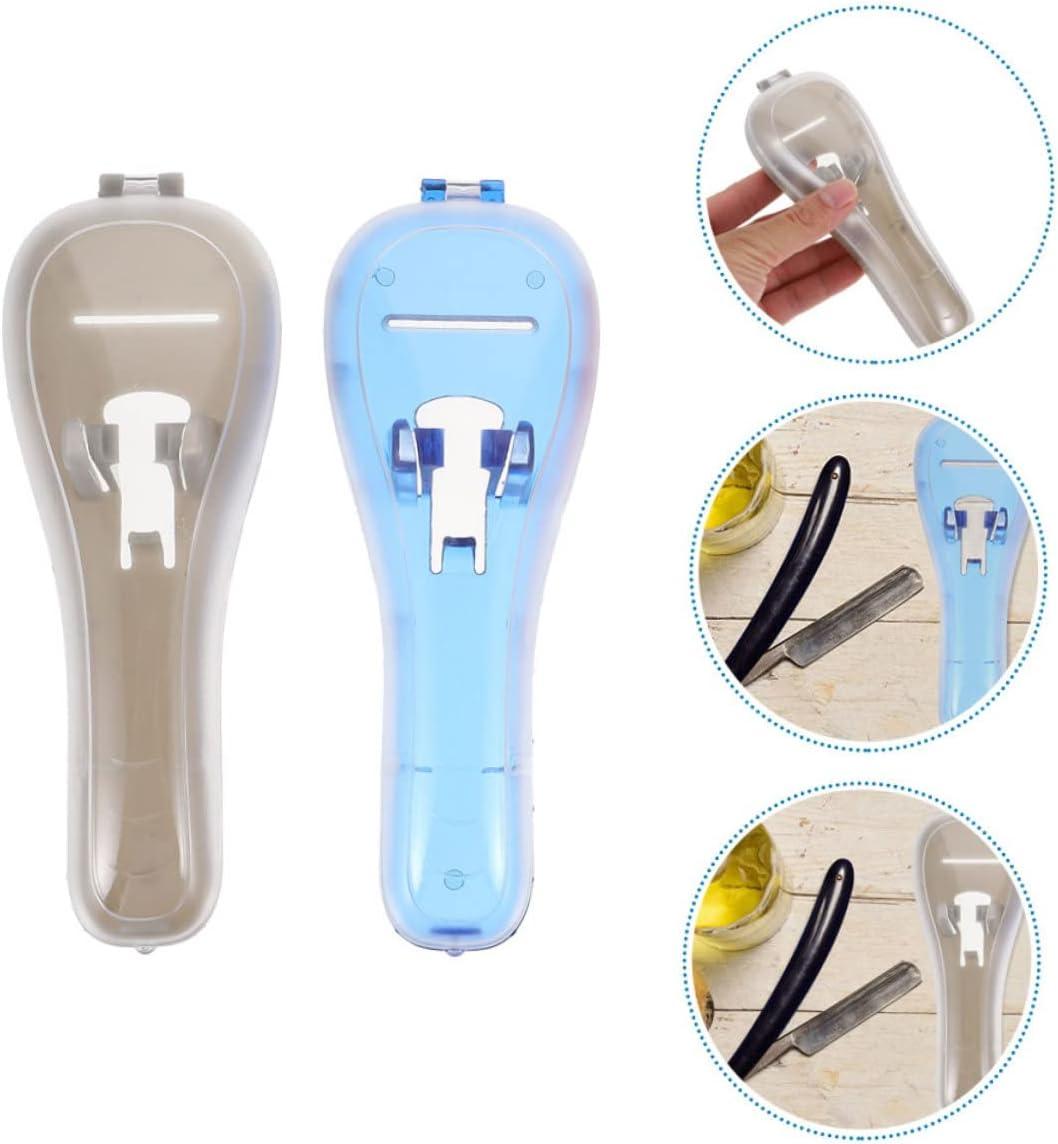 Plafope 2-Pack Razor Storage Box | Organizer for Electric & Manual ...