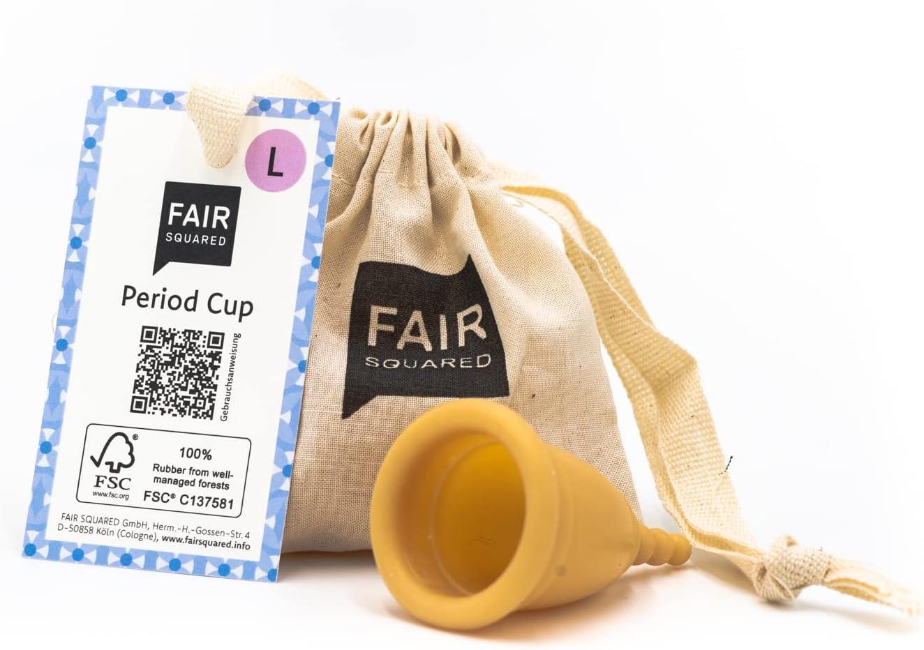 Fair Squared Size XL Period Cup - Vegan Eco-Friendly & Fair Trade ...