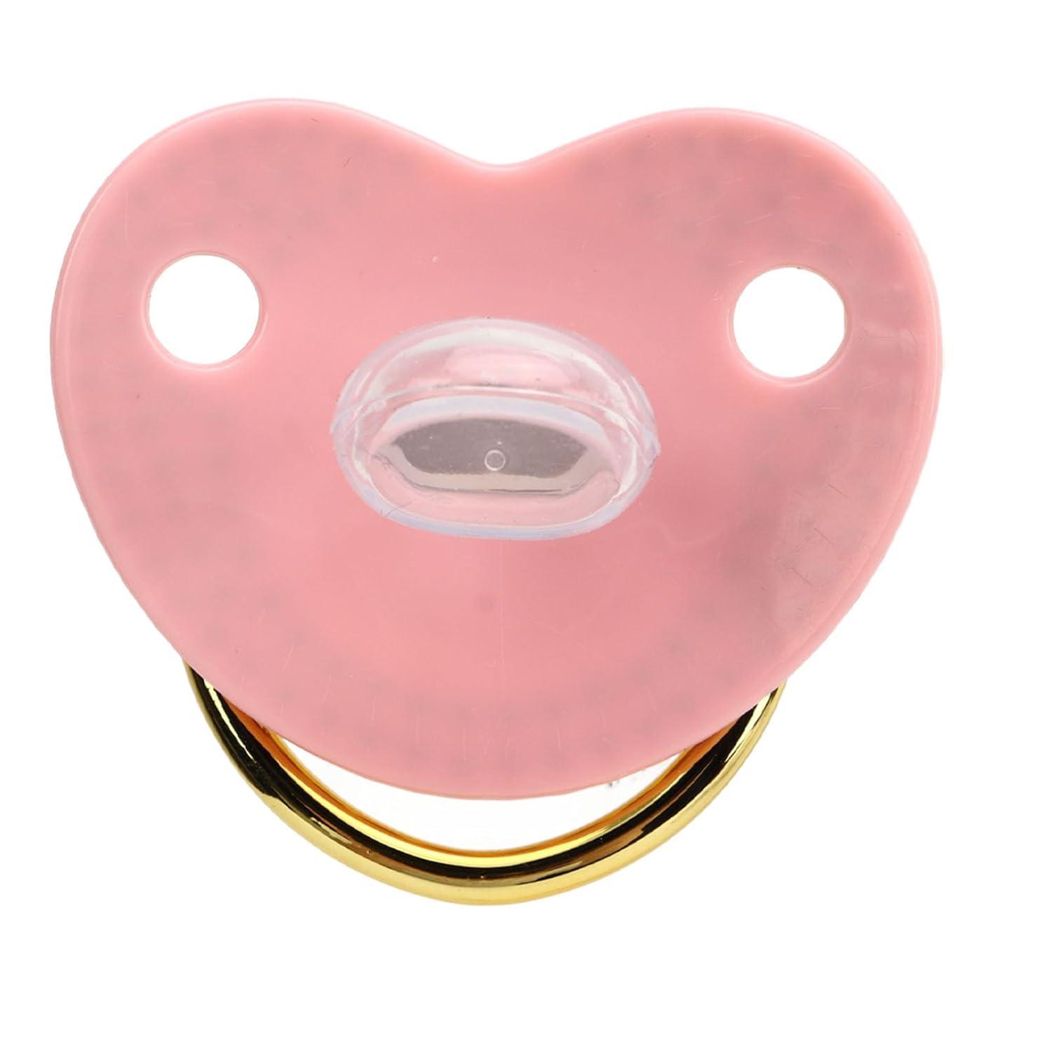 Buy Asixxsix Golden Baby Schnuller - Personalized Bling Pacifier with ...