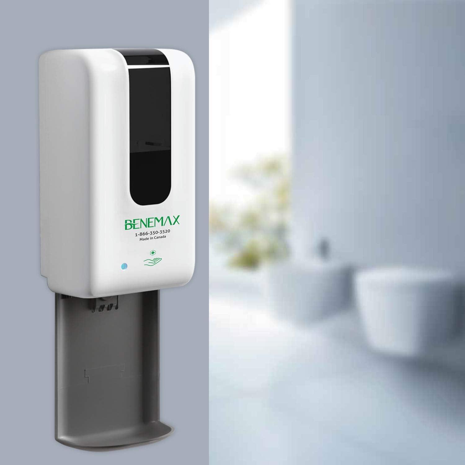 Benemax Touchless Automatic Hand Cleaner Dispenser. Two Full Refills ...
