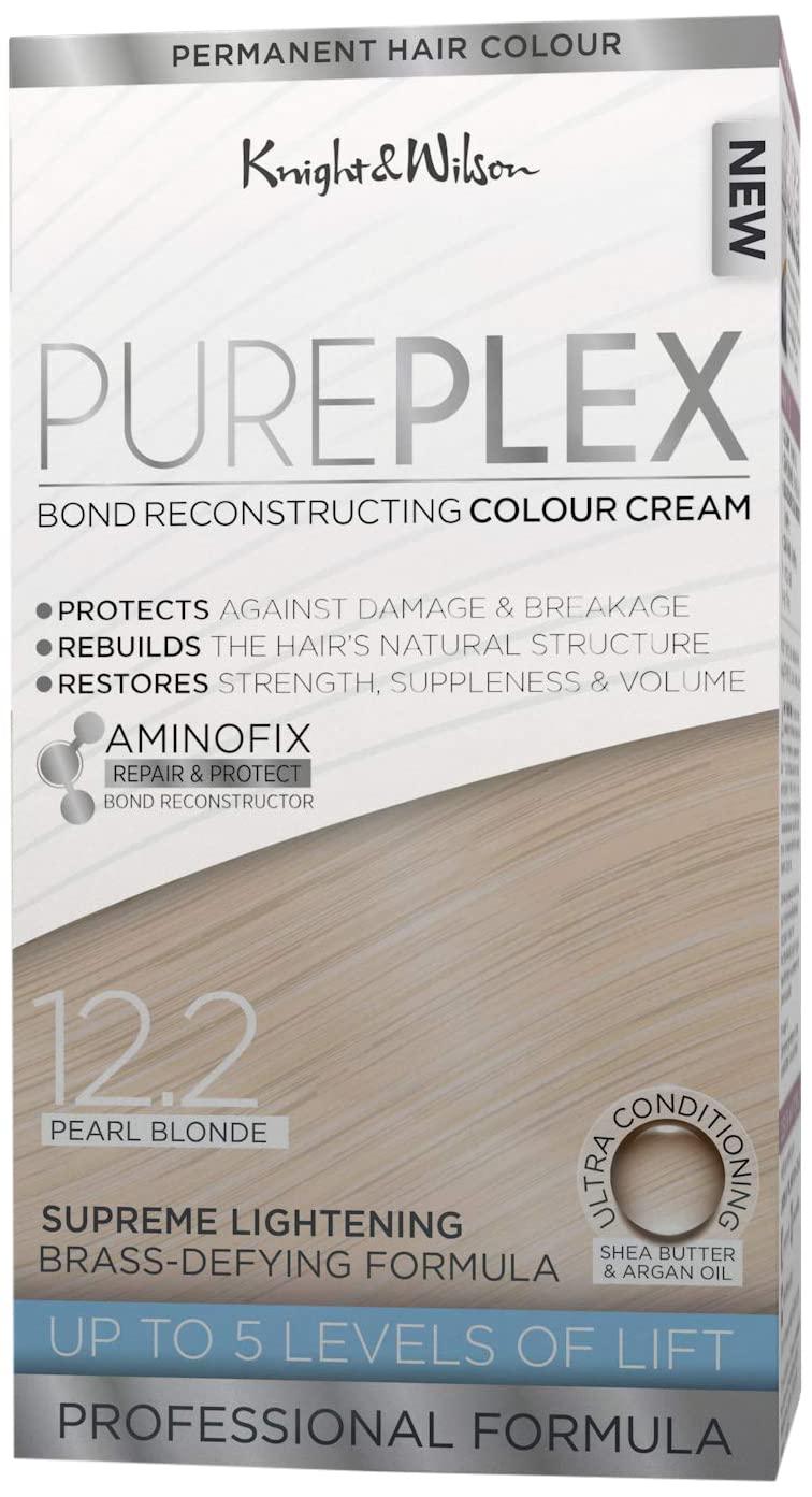 Knight & Wilson PurePlex Pearl Blonde Hair Dye 12.2 - 100% Grey ...