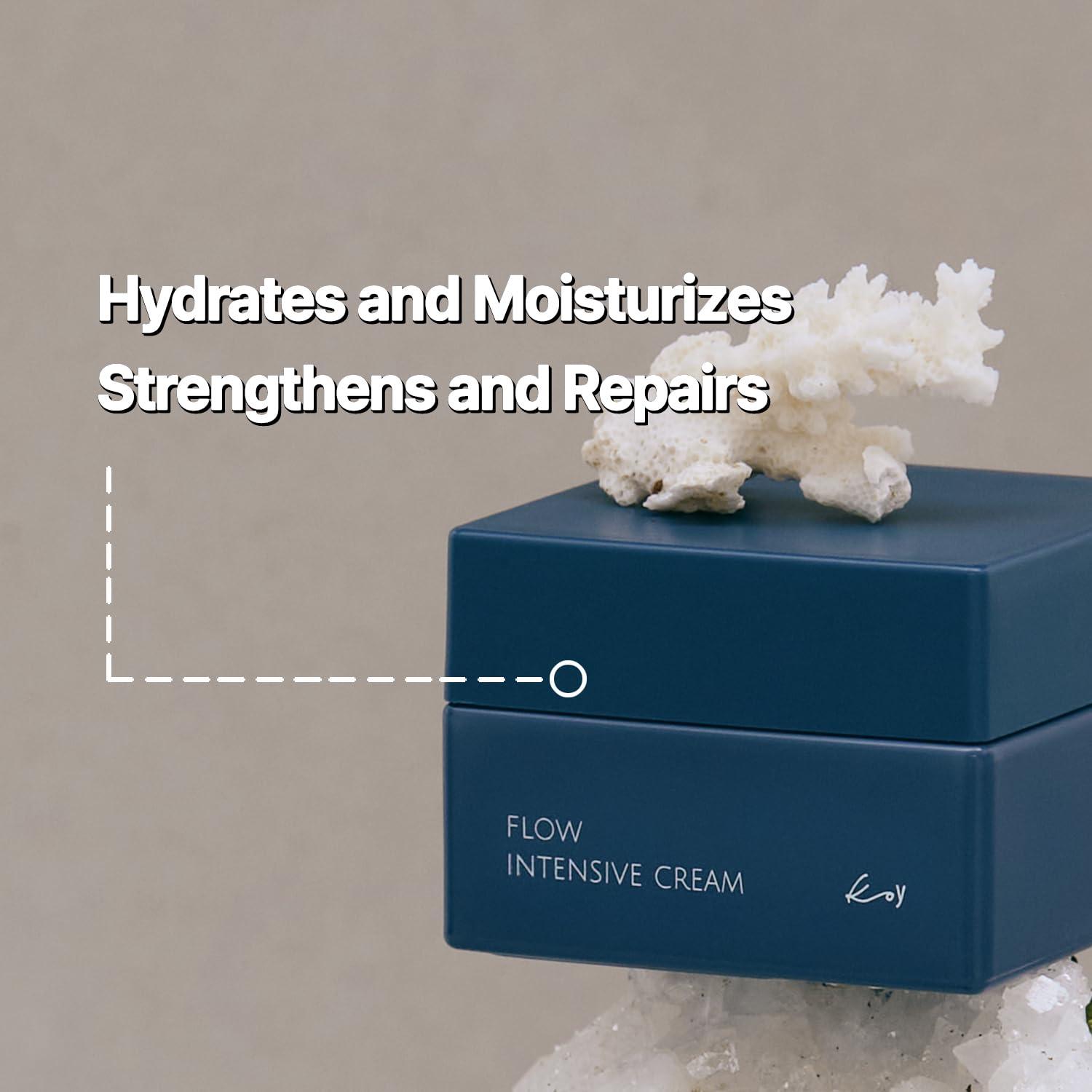 KOY Flow Intensive Hydration Cream - Ceramide Barrier Repair & Deep ...