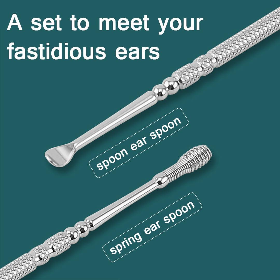 Abamabby Spiral Ear Cleaner Spiral Ear Wax Remover Ear Wax Cleaner ...