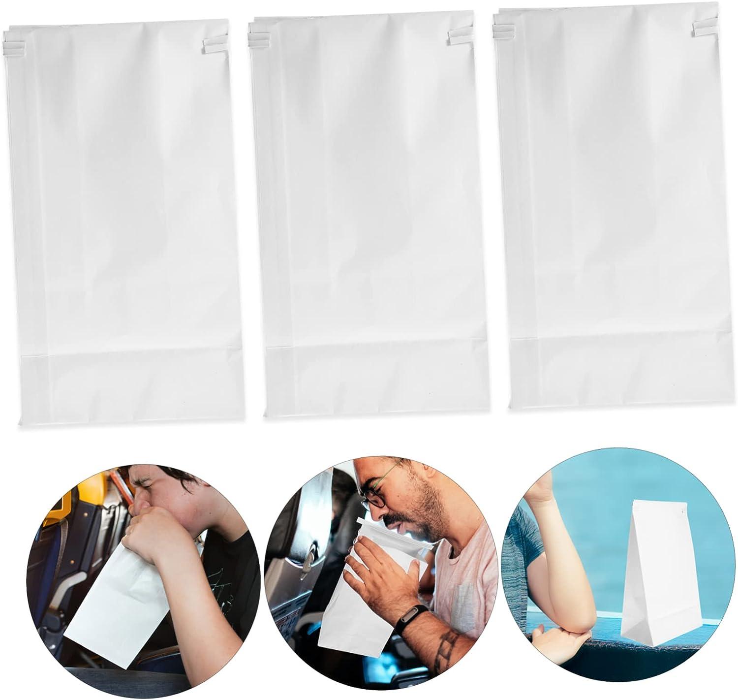 BCOATH 25pcs Vomiting Bags Disposable Vomit Bags Disposable for Adults ...