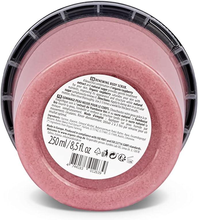 Organic Shop Raspberry Cream Body Scrub 250ml - Pack of 1 | Exfoliating ...