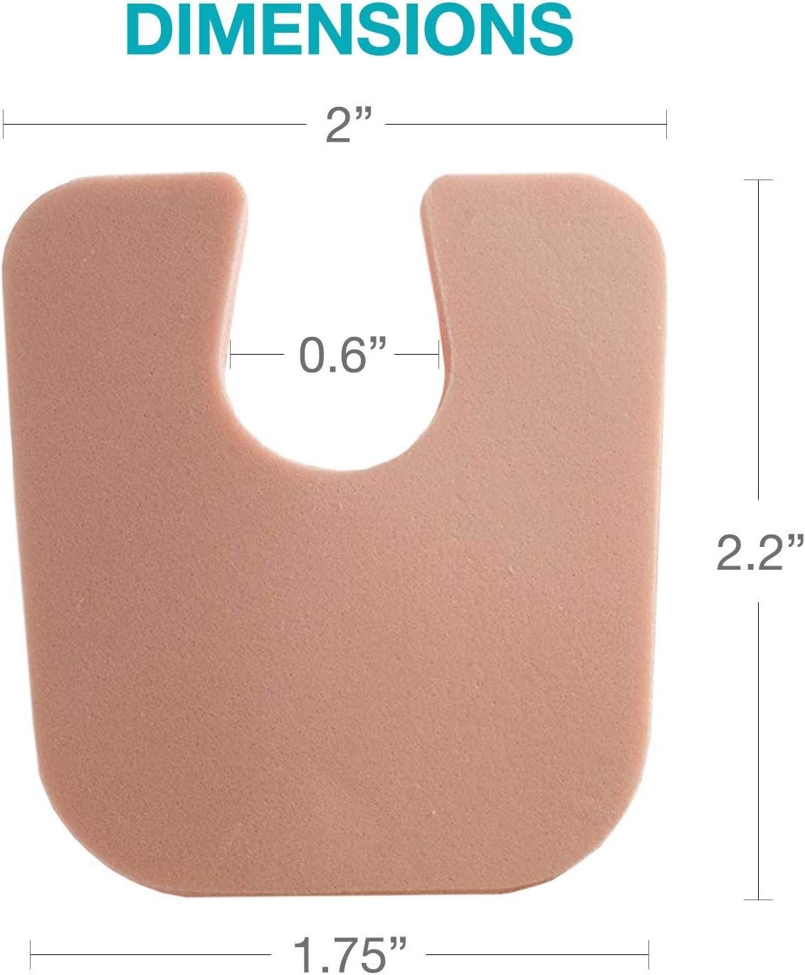 Steins 1/8 Adhesive Foam Callus Pads - 6 Count Pink | U-8 IPK Padding ...