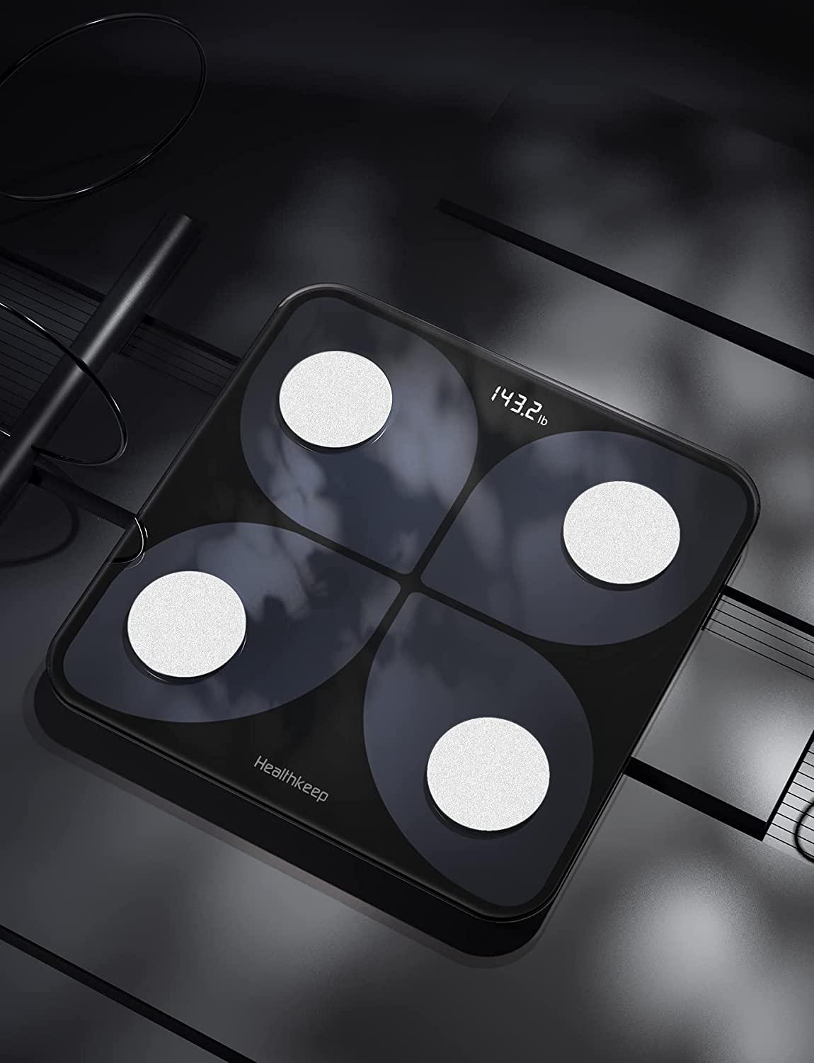 Healthkeep Digital Body Weight Scale with Body Fat Analysis - Smart ...