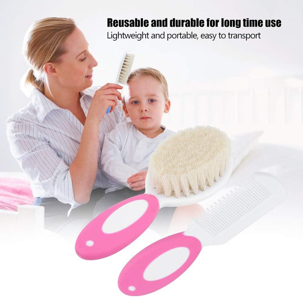 Lightweight Baby Brush Comb Set for Newborns and Toddlers - Red | Buy ...