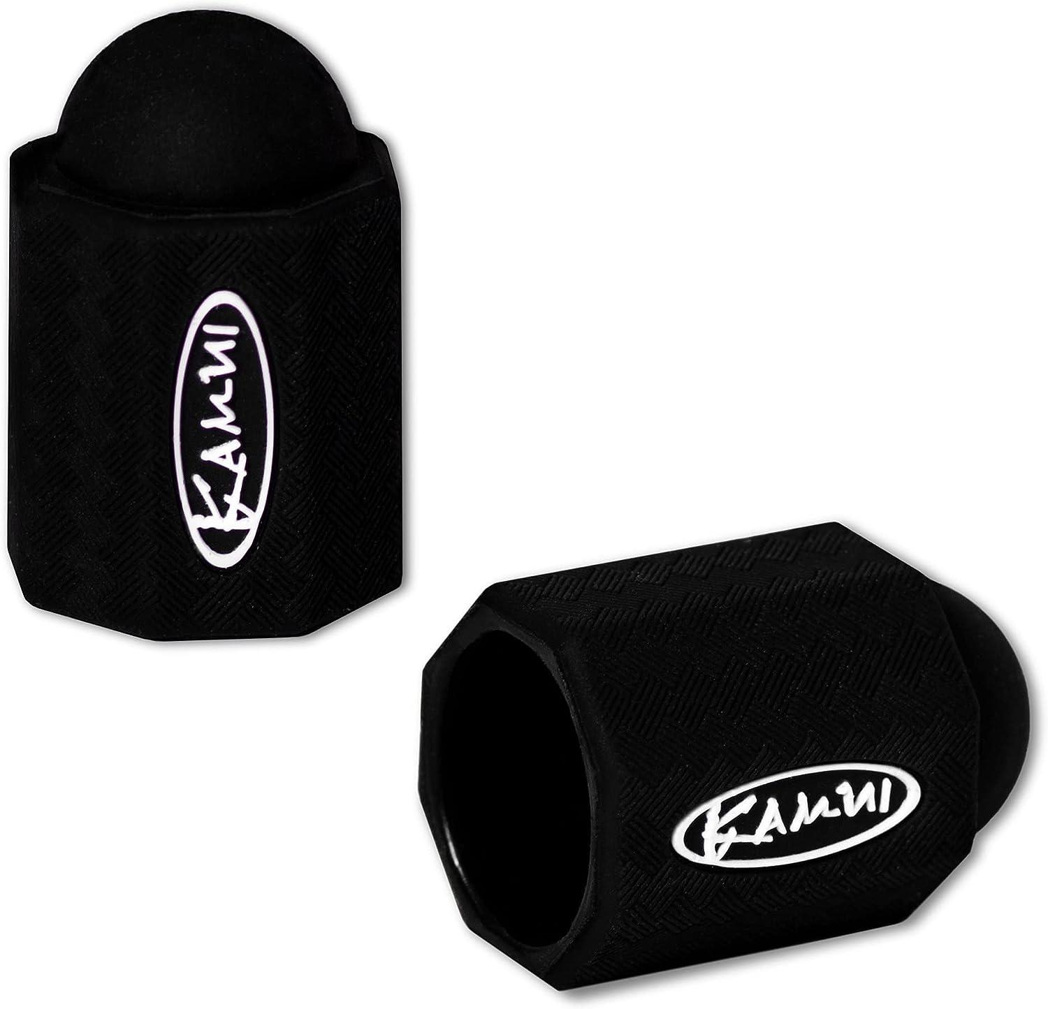 KAMUI Billiard Cue Tip Protector 2-Pack - Leather Burnisher Black | Buy ...