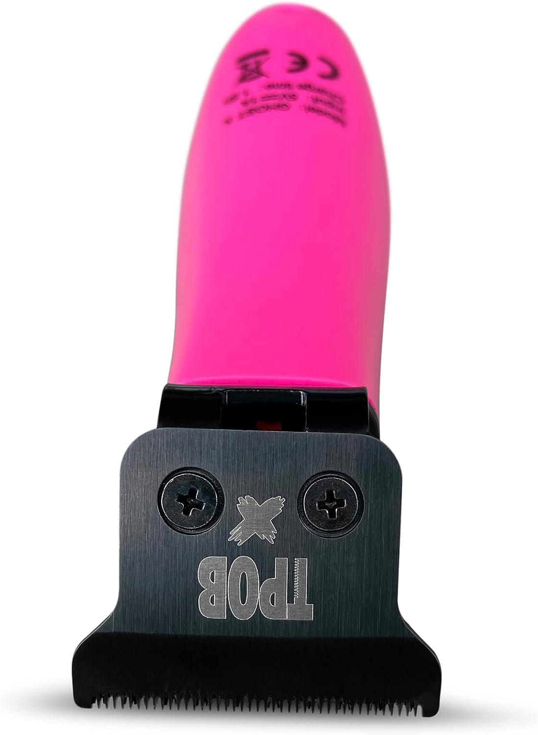 TPOB Ghost X Beard Trimmer for Men - Zero Gapped T-Blade, Cordless ...