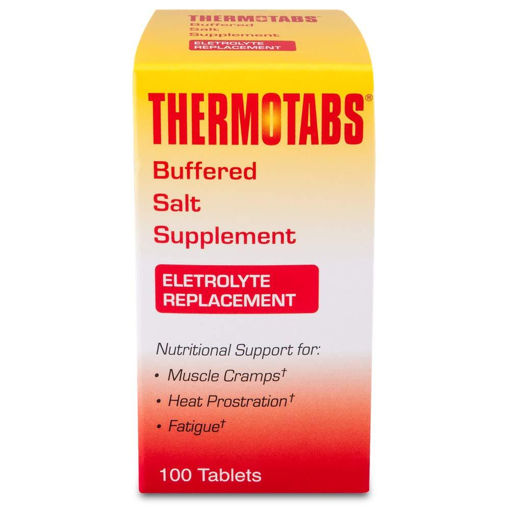 Thermotabs Salt Supplement Buffered Tablets - Pack of 2 (100 Tablets ...