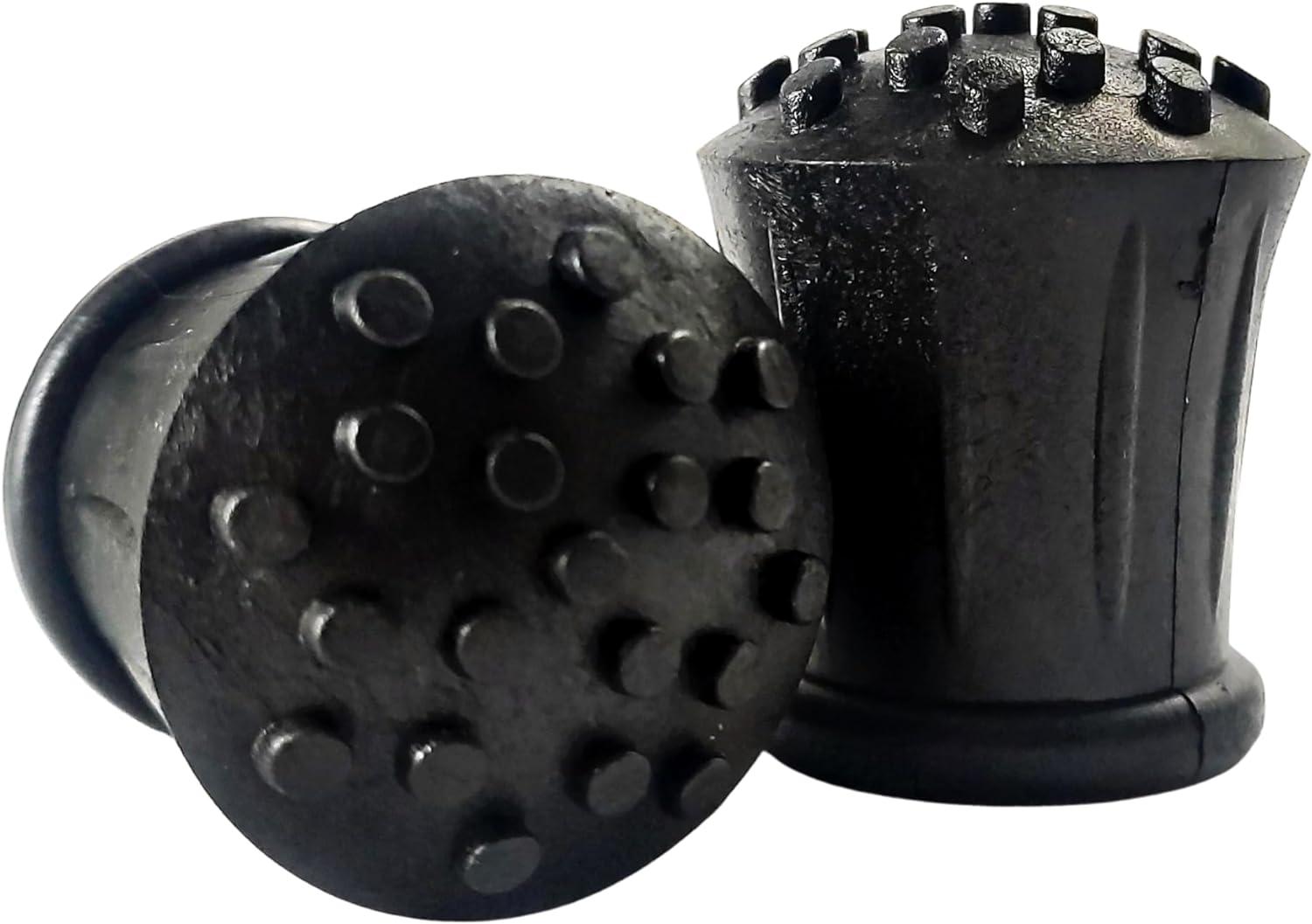Rubber End Ferrules 22mm (4 Pack) for Crutches, Canes, Zimmer Frames ...