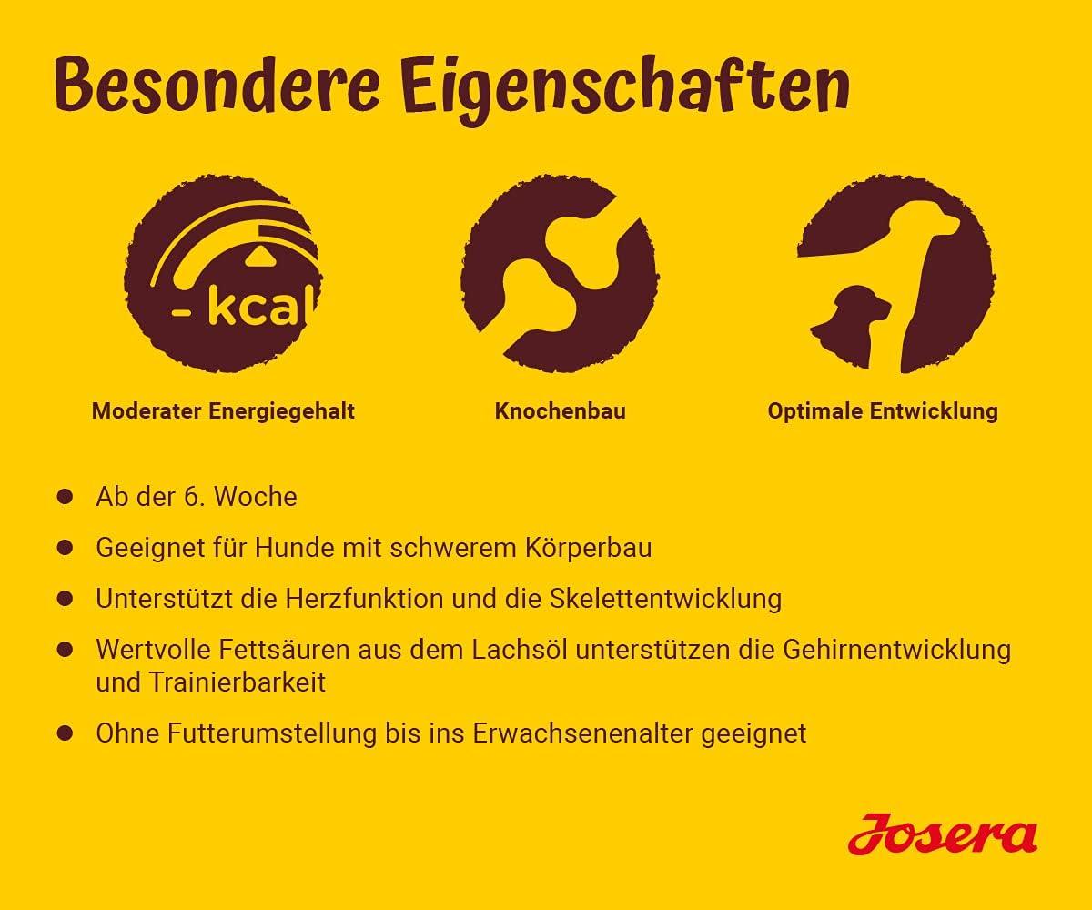 Josera Kids Puppy Food (5 x 900g) | Super Premium Dry Food for Medium ...