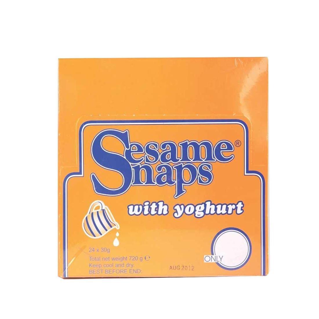 Sesame Snaps | Sesame Snaps Yoghurt Coated | 24 x 30G | Buy Now with ...